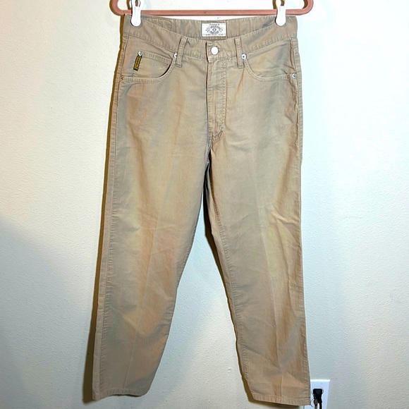 Giorgio Armani | Jeans | Giorgio Armani Vintage Soft Twill Denim Jeans Tan Size 33 | Poshmark